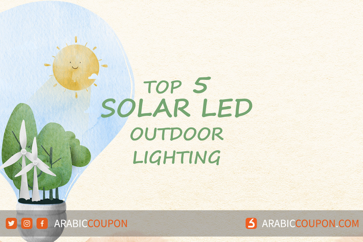 5 best and cheapest outdoor LED solar lights in Qatar