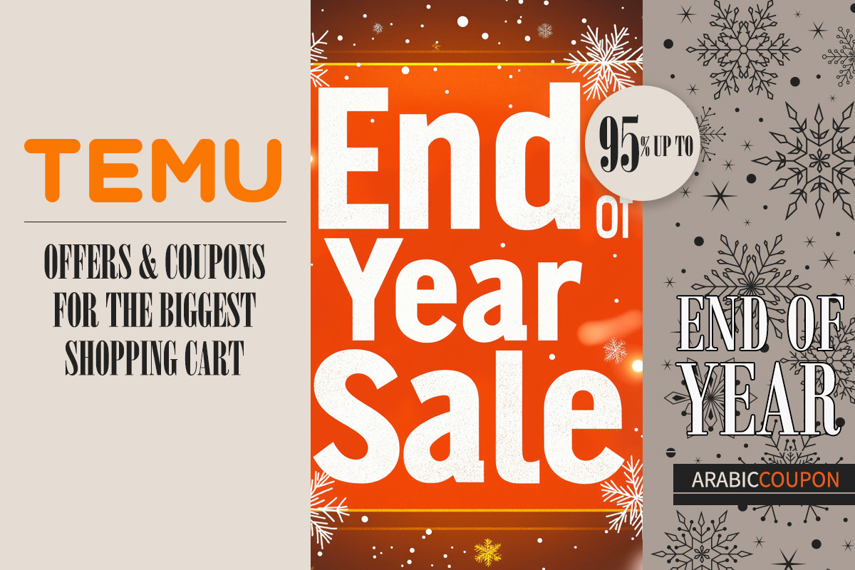 Discover all the end-of-year offers and Temu coupon "TED97" online in Qatar