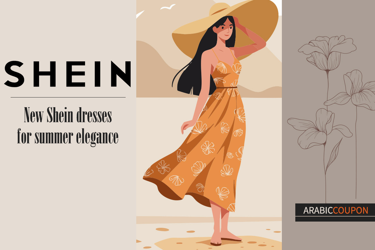 Elegant summer dresses in colorful and floral prints from Shein Qatar